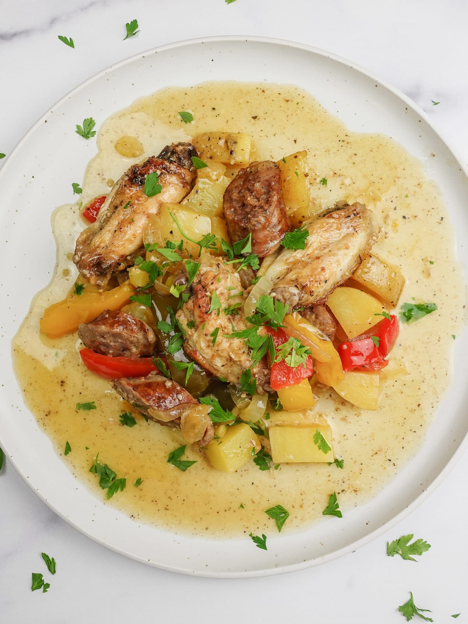 Gino's Chicken Scarpariello Recipe - Recipe Binge