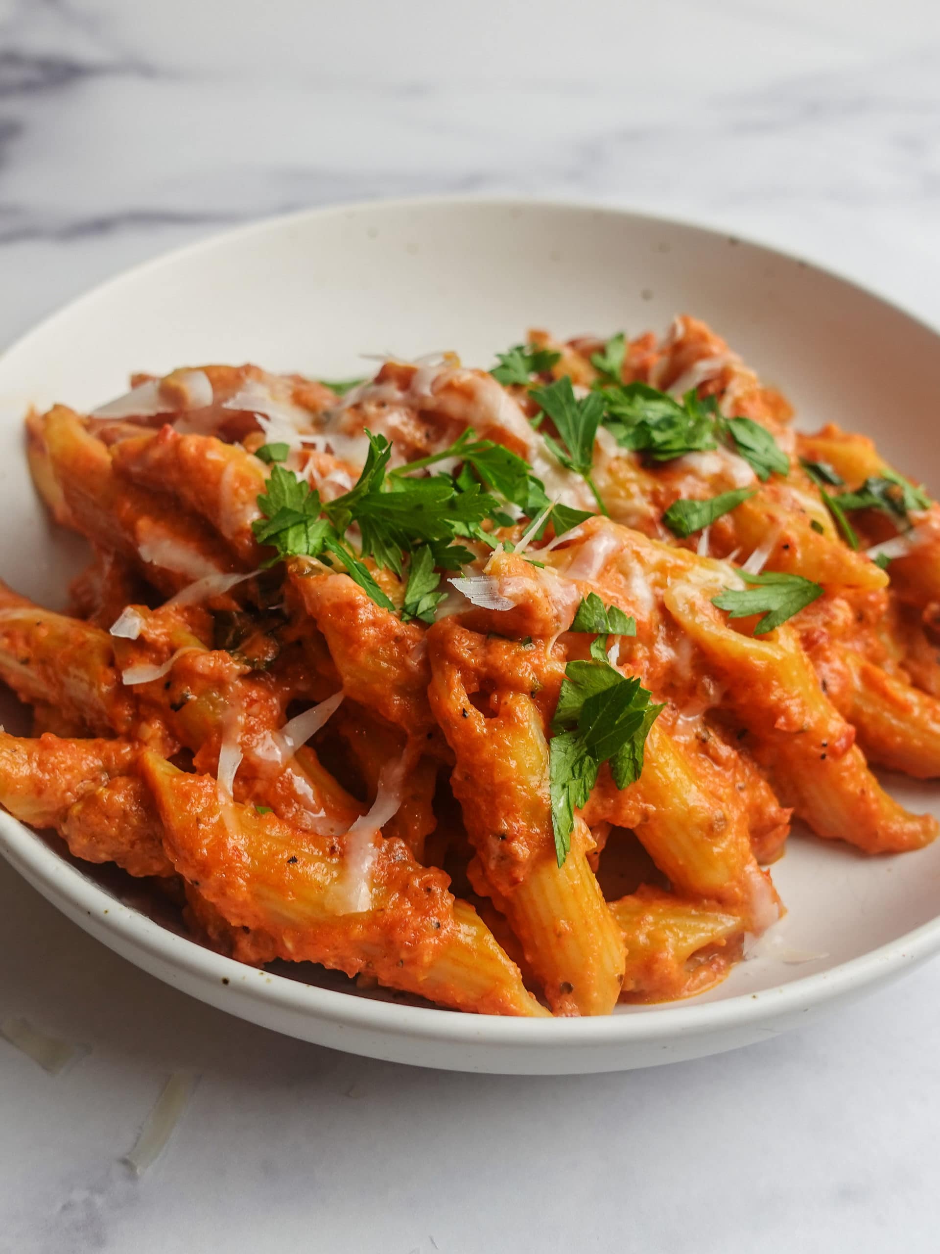Creamy Penne Alla Vodka Recipe - Recipe Binge